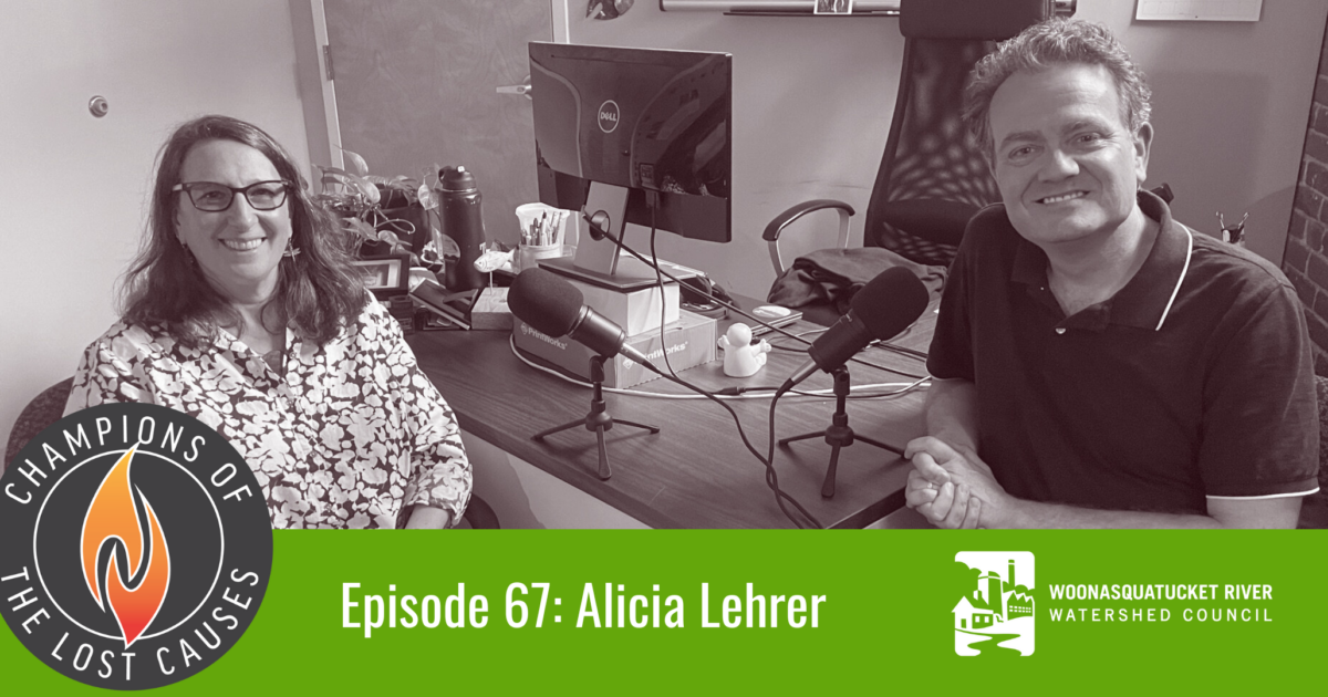 Champions of the Lost Causes: Alicia J. Lehrer - Woonasquatucket River ...