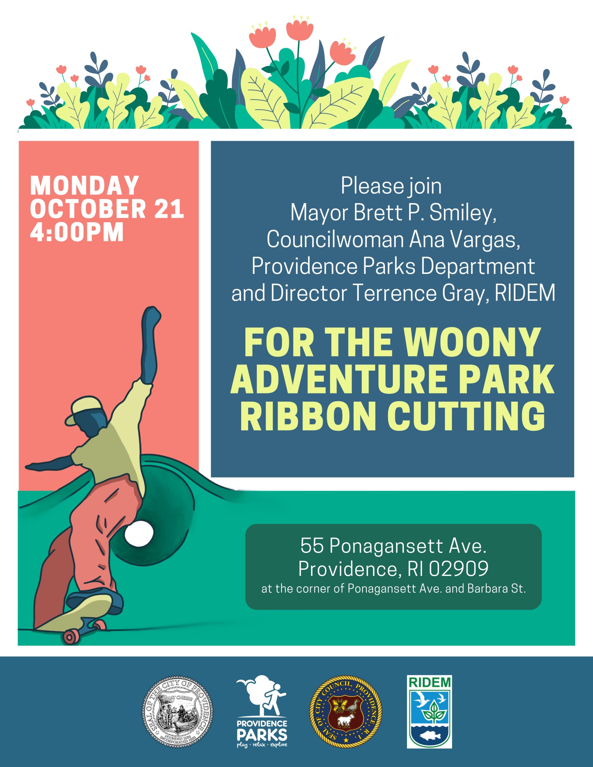 Join Us for the Woony Adventure Park Phase II Ribbon Cutting ... Join Us for the Woony Adventure Park Phase II Ribbon Cutting ...