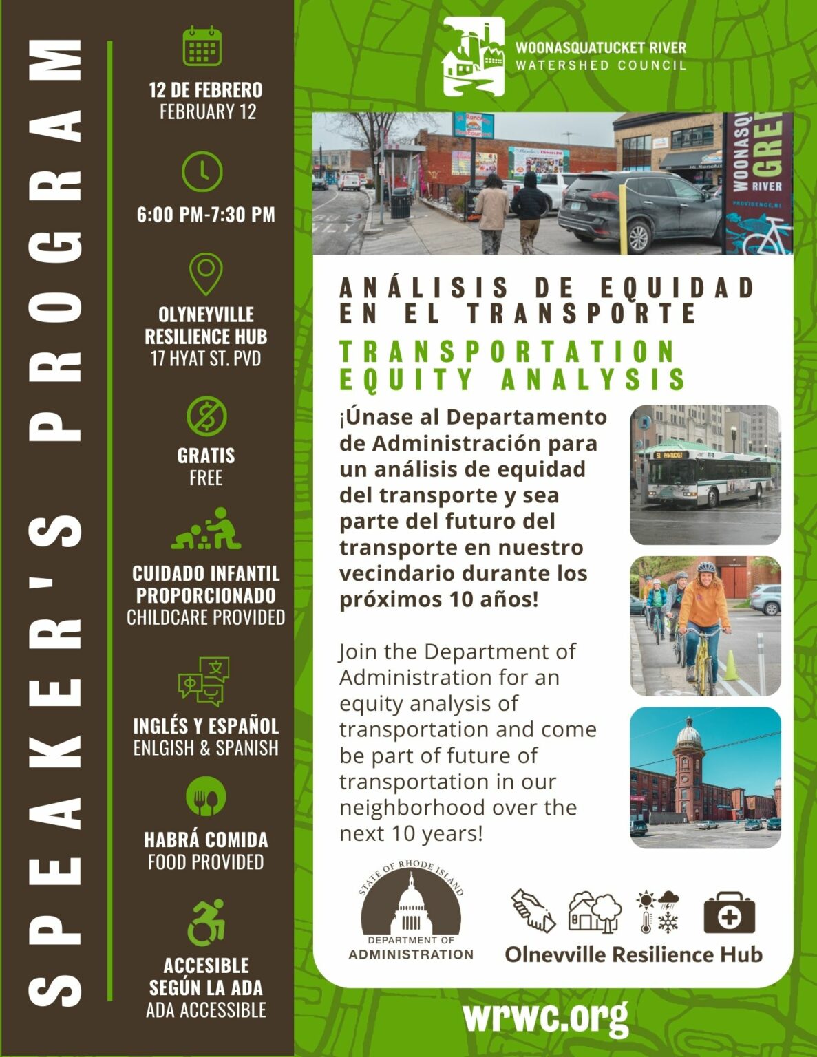 Transportation Equity Analysis - Woonasquatucket River Watershed Council