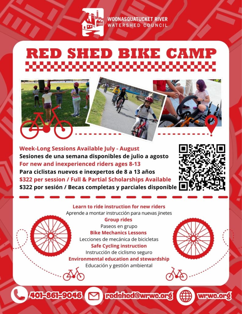 Bike Camp Season Registrations Are Open - Woonasquatucket River Watershed Council